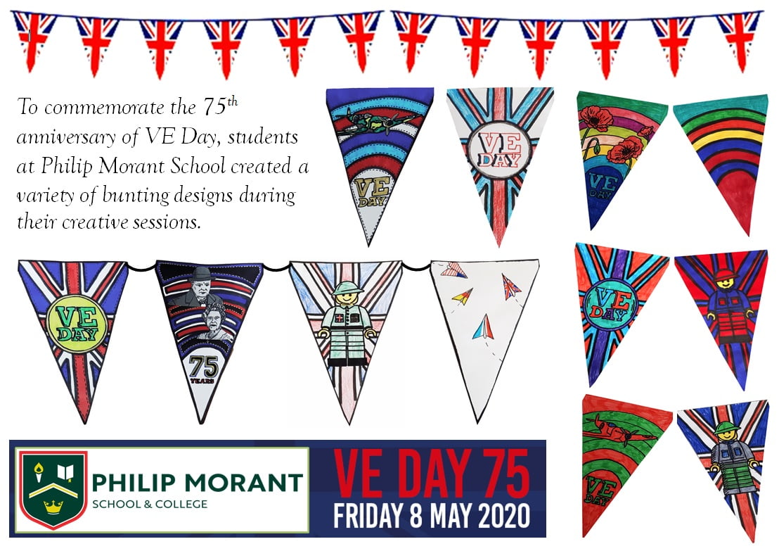 VE Day Bunting - Philip Morant School & College
